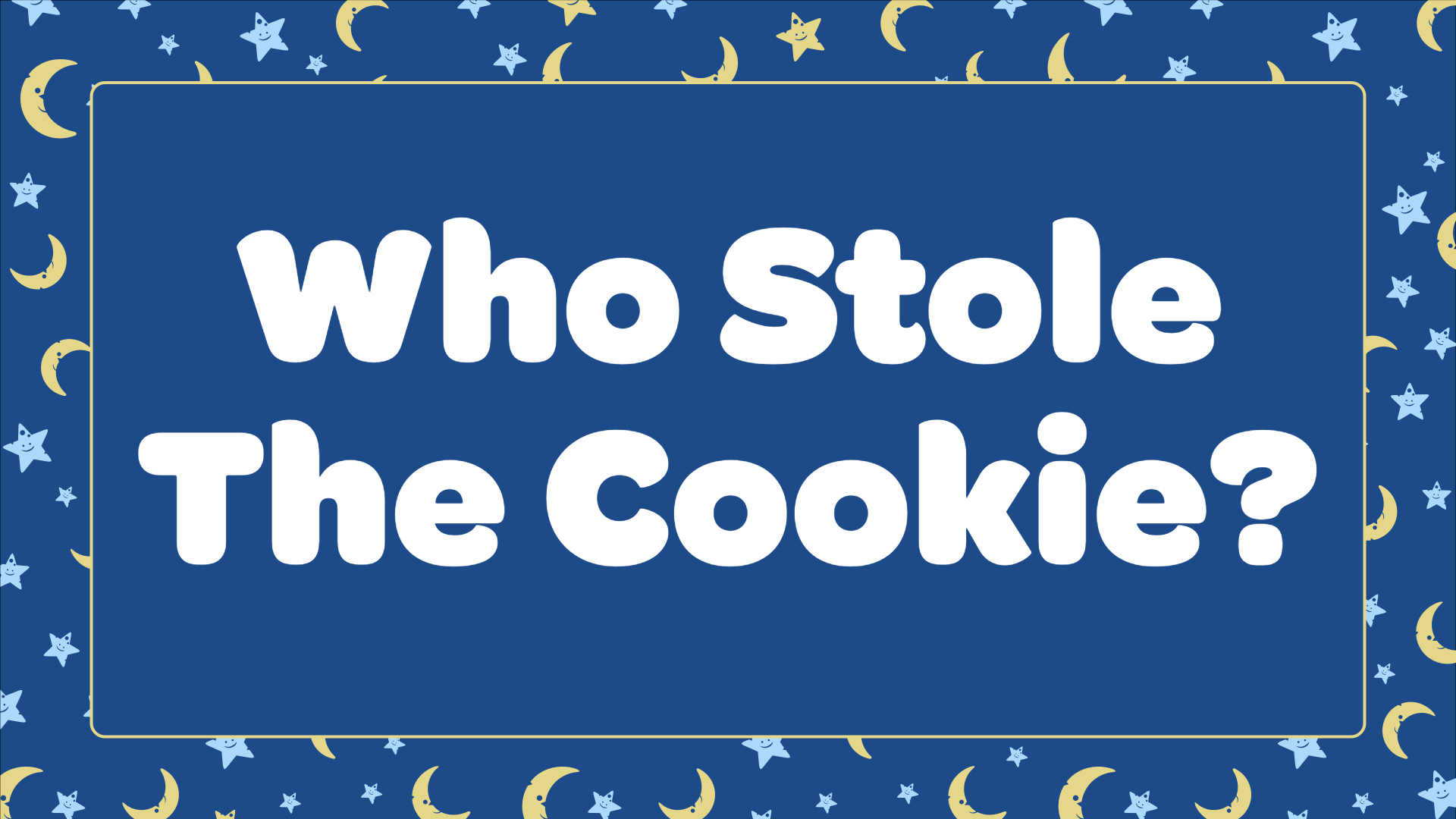 Kids Nursery Rhymes Song Who Stole The Cookie? Lyrics |Love to Sing